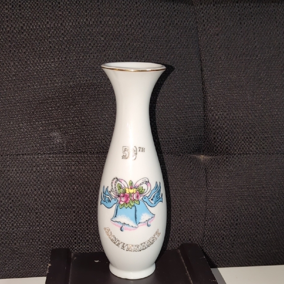 Accents | Whimsical Light Blue Porcelain Vase | Poshmark
